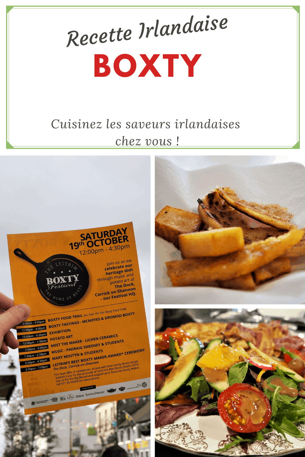 Boxty : Recette irlandaise & familiale à tester chez vous!